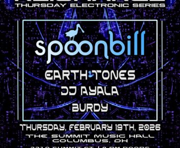 RE:CHARGE Thursday - Spoonbill, Earth Tones, and more | Step Out Columbus